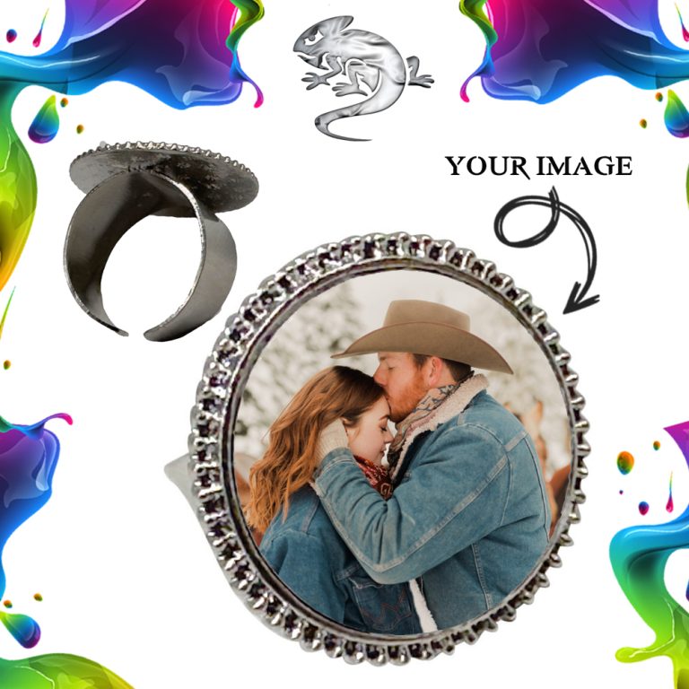 Adjustable Metal Ring - Personalized Gifts