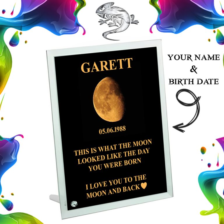 Moon Frame - Personalized Gifts