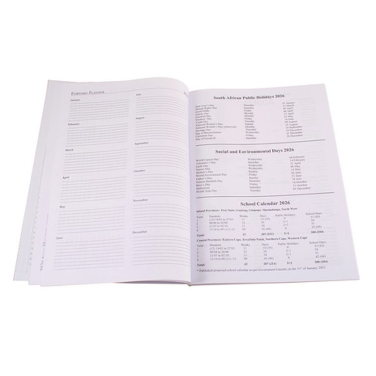2026 A4 Personalised Diary - Personalized Gifts